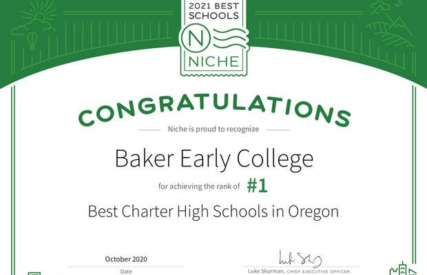 Baker Early College in Baker City, OR - Niche